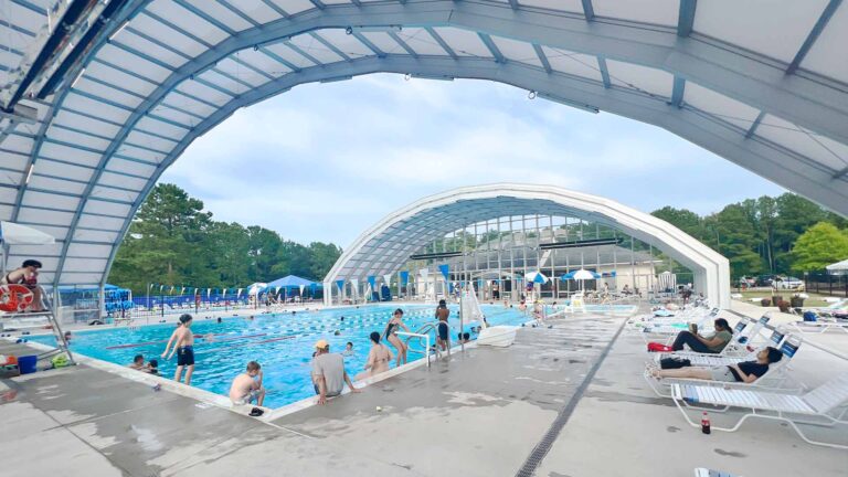 DynaDome Retractable Pool Enclosures for Year-Round Pool